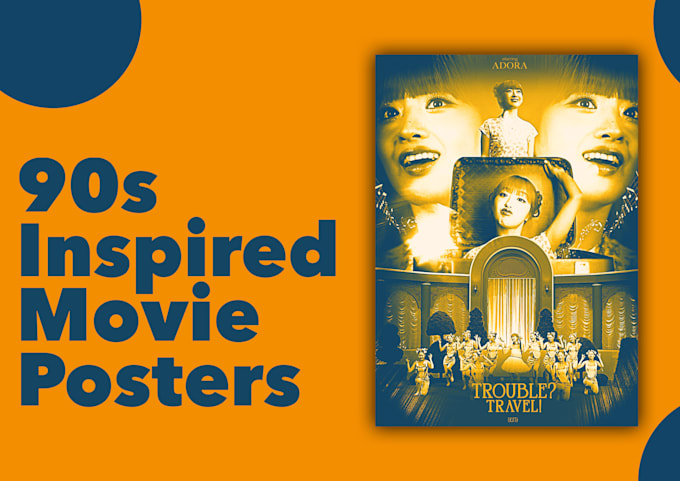 Do a 90s movie inspired poster by Gyo_studios | Fiverr