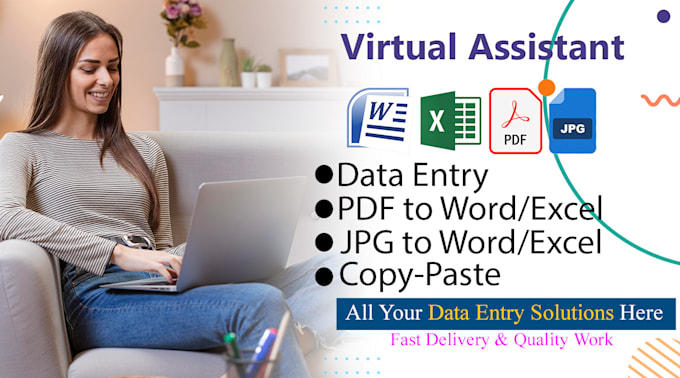Do data entry, typing, copy paste, excel data entry 24hrs by Dml_madhusanka | Fiverr