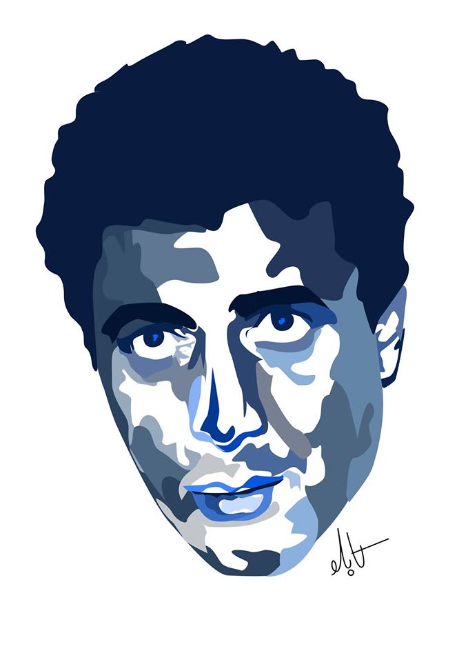 Create colorful vector face portrait by Minakaplo | Fiverr