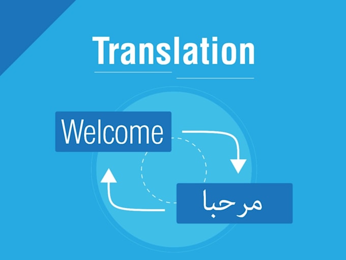 Translate arabic contents to english and vice versa by Salmana2000 | Fiverr
