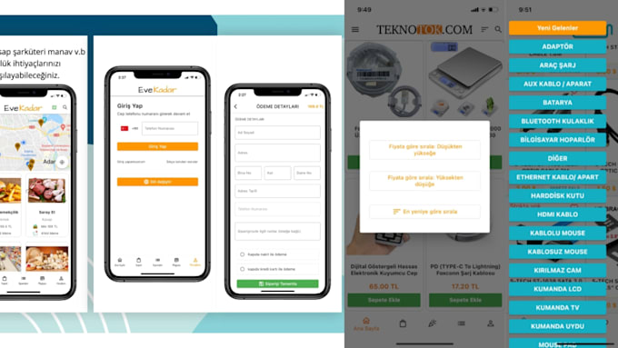 Be your flutter developer android ios flutter app by Teknotok | Fiverr