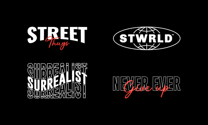 Make stylish typography street urban style logo design by Abstrogfx ...