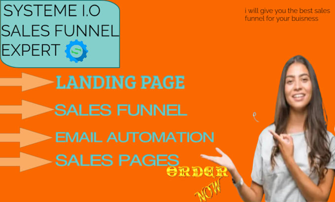 Create landing pages, sales funnel, lead pages in systeme io by ...
