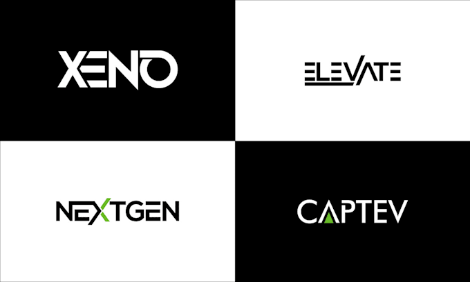 Design creative wordmark, timeless, eye catching text logo by ...