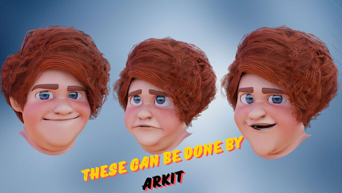 Create 52 blendshapes for apple arkit facial animation by ...