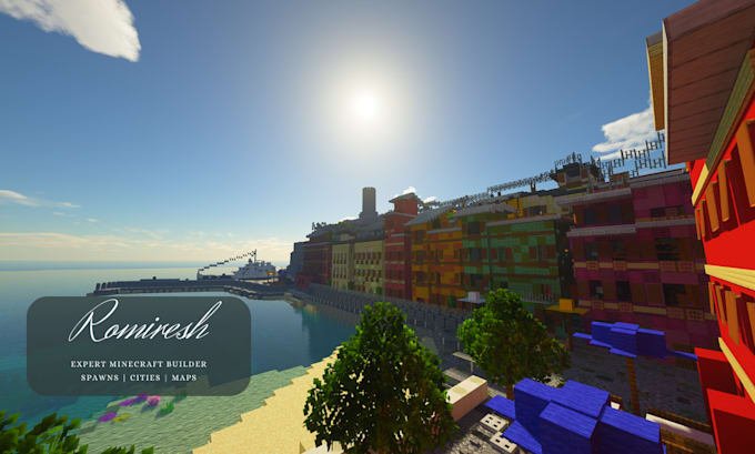 Build a breathtaking minecraft map just for you by Romiresh | Fiverr