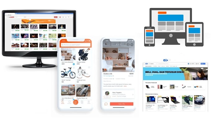 Make a full app ios, android, web with admin panel for you by ...