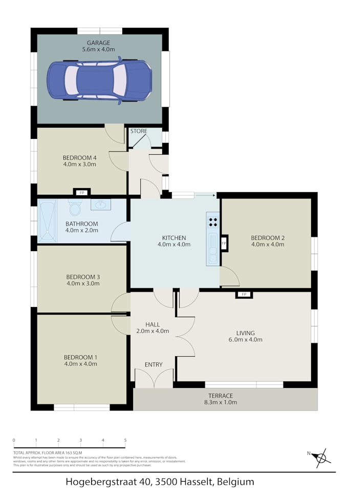Create 2d floor plans for you on adobe illustrator by Usamakamboh972 ...