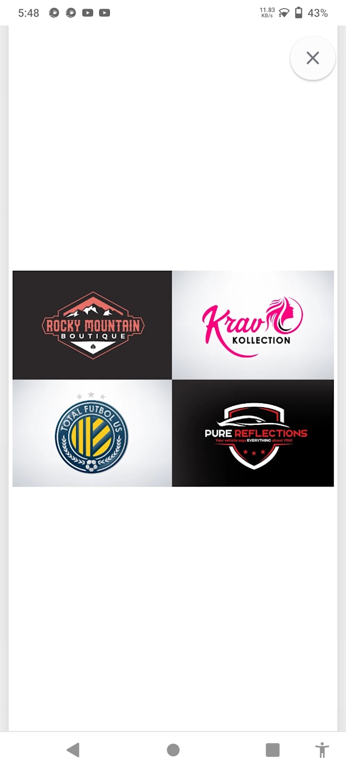 Create modern luxury minimalist logo by Mhamid483 | Fiverr