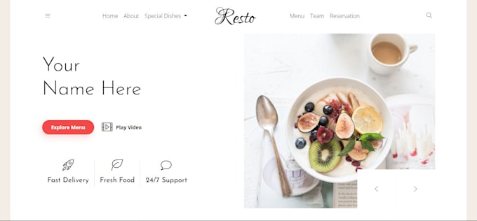 Make high quality websites using html and css by The9thweb | Fiverr