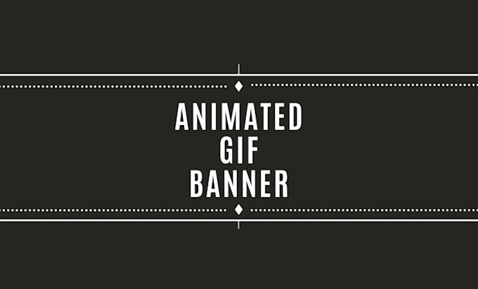 Design animated gif website banner, web header by Teodoraaugustus | Fiverr