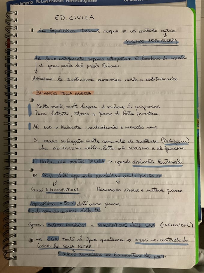 Vive you all my notes in italian by Maurobrogiotti | Fiverr