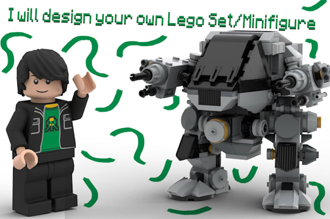 Design your lego set or minifigure by Magicz19 | Fiverr