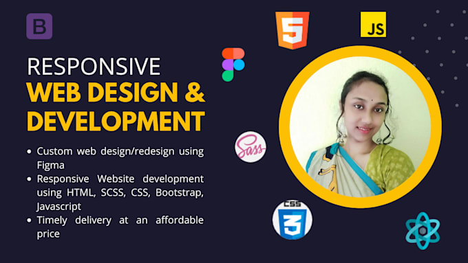 Convert psd, figma, xd designs to responsive, robust html pages by ...
