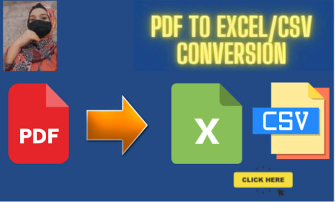 Convert pdf to excel instantly by Kainatlia | Fiverr
