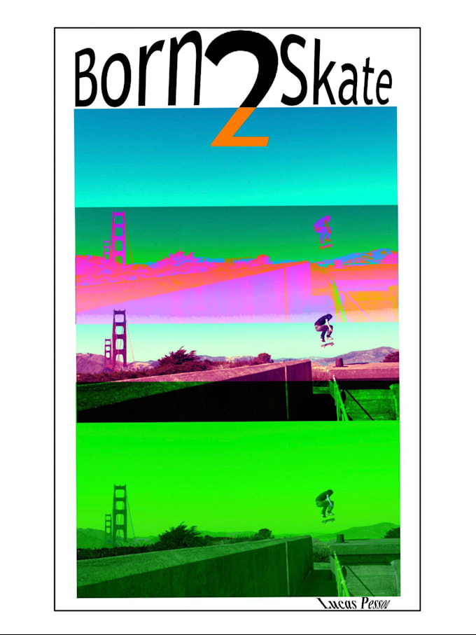 Design a digital poster with high resolution by Fr1ttzy | Fiverr