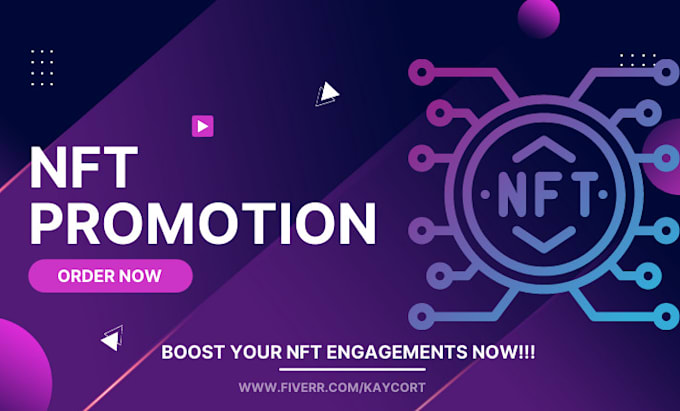 Do nft token promotion, nft art and opensea promotion to boost ...