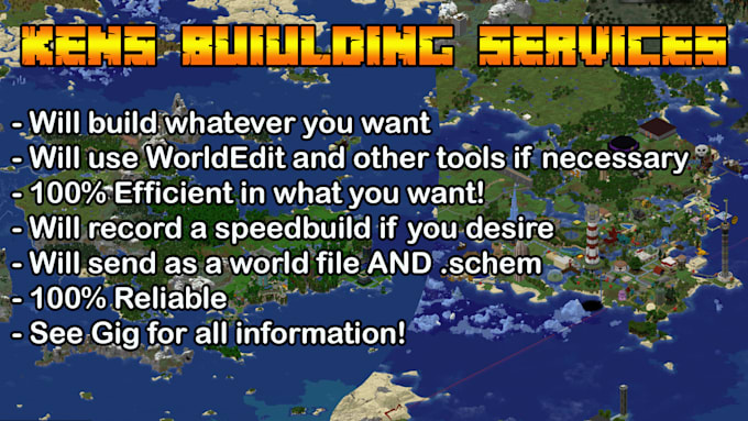 Build you a minecraft building accustomed to your liking by Kendrisite ...