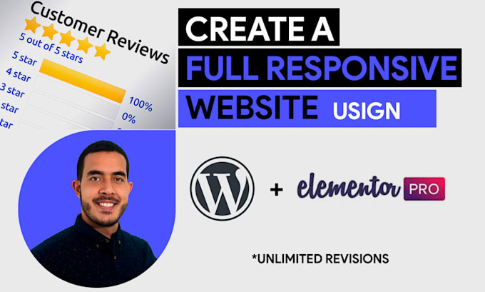 Create a full website using elementor pro page builder by Oadp88 | Fiverr