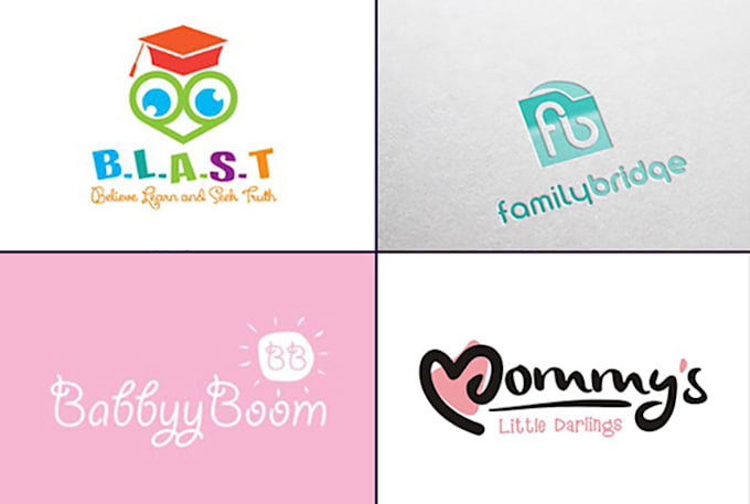 Provide modern childcare, education kids, children logo for vector ...