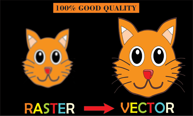 Vectorize, , convert drawing to vector within 24hrs by Billukhan228 ...