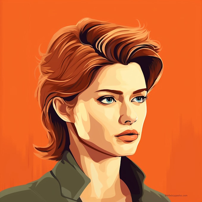 Make cartoon vector portrait or illustration by Percidoc_99 | Fiverr