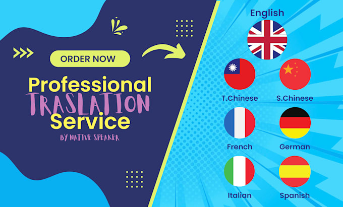 Professional native translation in 24 hours by Iclickwebs | Fiverr