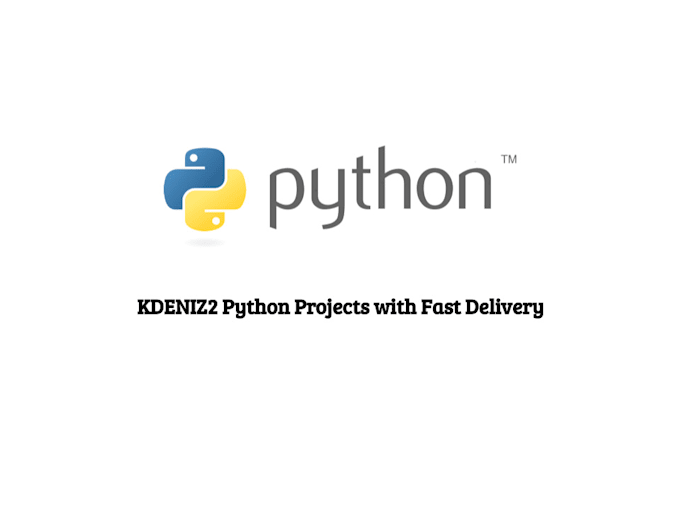Do Your Python Projects By Kdeniz2 Fiverr 4097