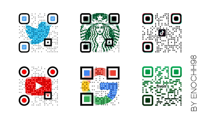 Design an attractive custom qr code generator with your logo by ...