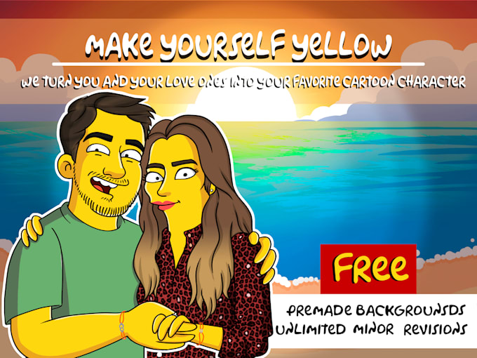 Create a custom yellow character by Derdlin12 | Fiverr