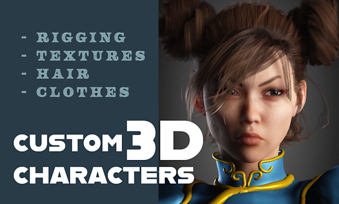 Create custom 3d human characters for your game or animation by ...