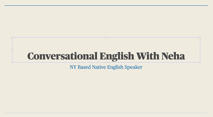 Have a 30 minute conversation with you in english by Nehameshal | Fiverr