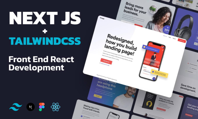 Develop react js, next js websites with tailwindcss by Spacsmen | Fiverr Develop react js, next js websites with tailwindcss by Spacsmen | Fiverr