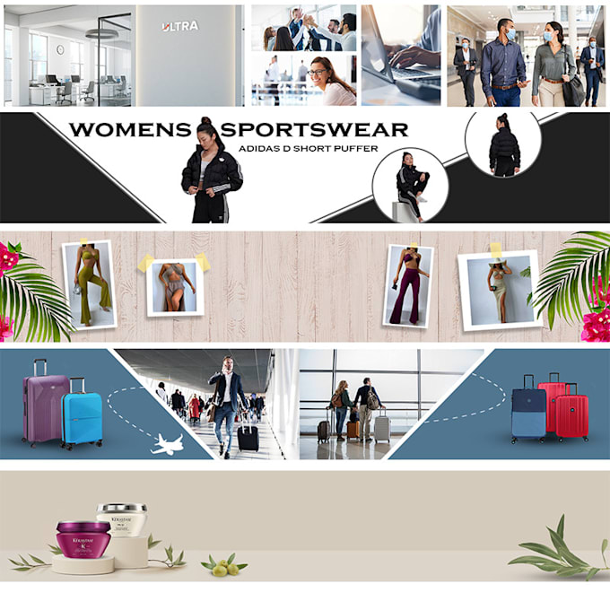 Design modern and clean banners by Itsvalsgraphic | Fiverr