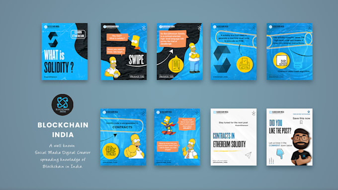 Design attractive instagram carousel posts and infographics by ...