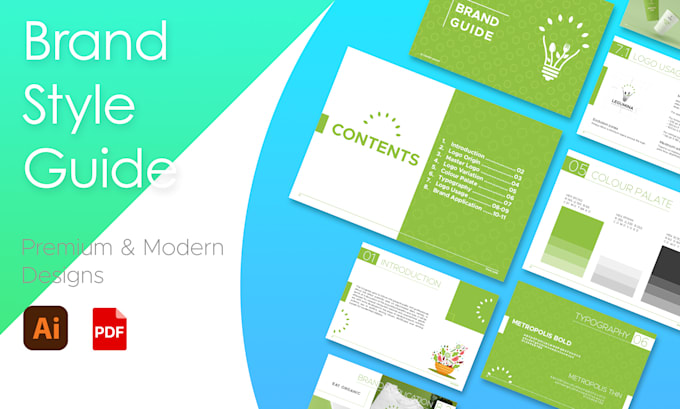 Design premium brand style guides and modern logo by Satyajit6666 | Fiverr