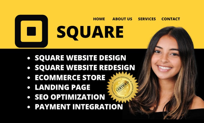 Square website design square website redesign square online store square online by Marianne_47 ...