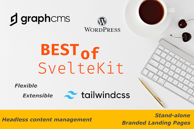 Create a sveltekit website for you by Codemoksh | Fiverr