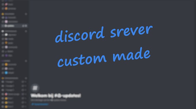 Reate a professional discord server setup for you by Liveisstef | Fiverr