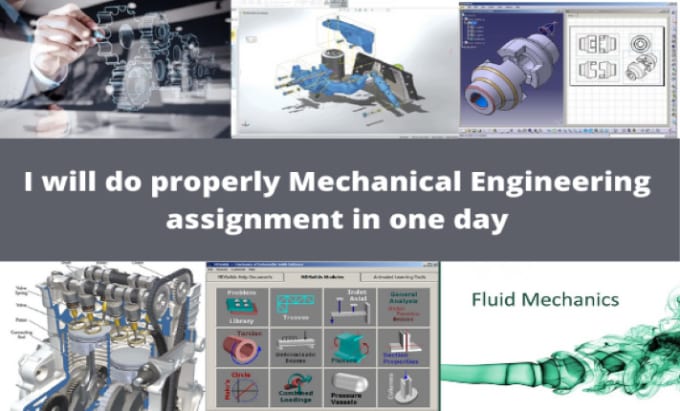 Do properly mechanical engineering assignment in one day by ...