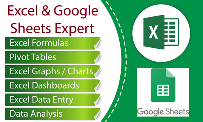 Be your excel and google sheets expert by Nkgroup | Fiverr