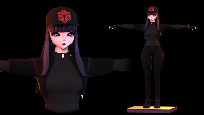 Make custom 3d vr chat avatar for vtubing and game by Fizzanoor200 | Fiverr