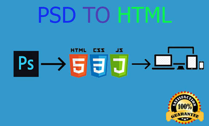 Do responsive front end design with html css javascript by Riazkhan186 ...