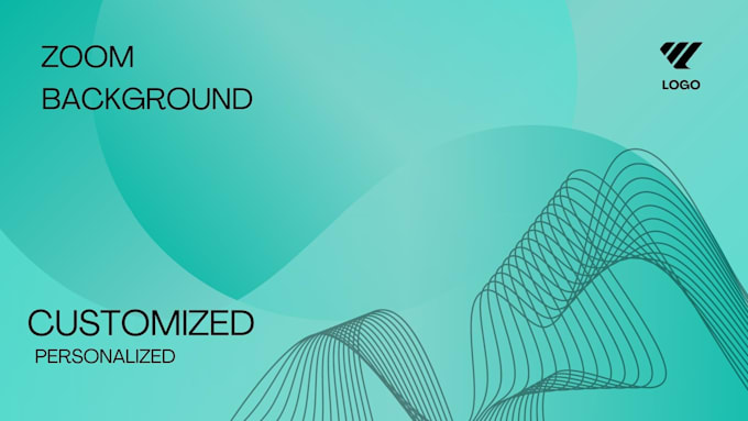 Create your zoom virtual background with your logo by Alexa2905 | Fiverr