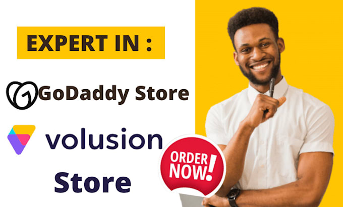 Design godaddy ecommerce store godaddy store volusion store by Love ...