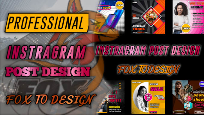 Design instragram post design by Foxtodesign | Fiverr