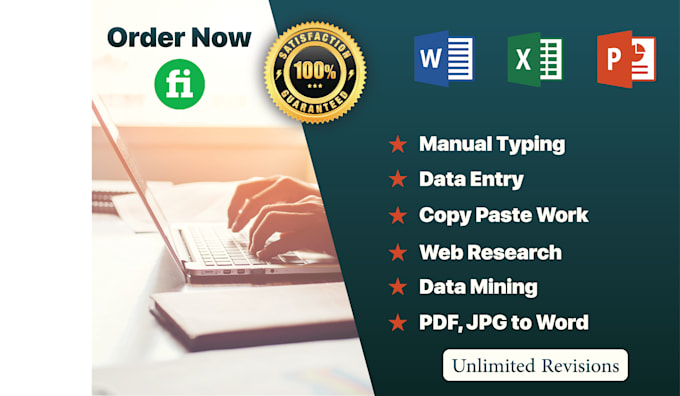 Do accurate data entry, web scraping or copy paste work by Ms ...