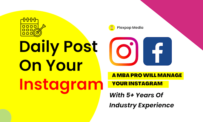 Daily post engaging content on your instagram by Plexpopmedia | Fiverr