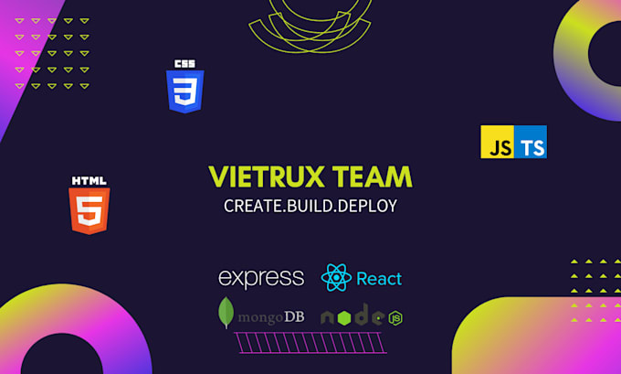 Create your fullstack web app with mern stack by Vietrux | Fiverr