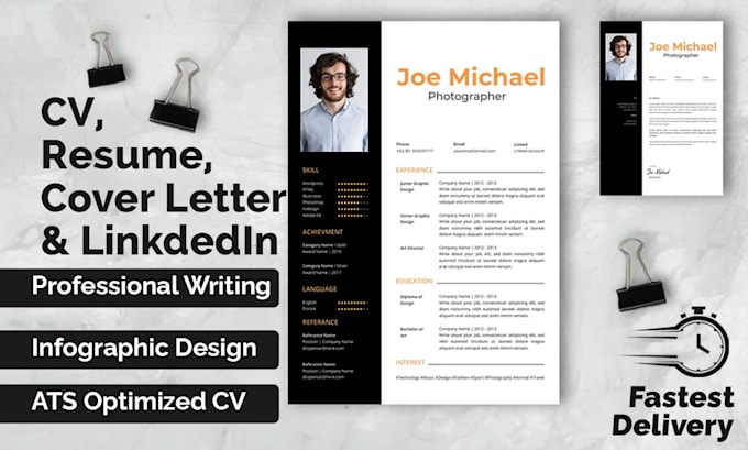 Write and create your resume, cv, coverletter and linkedin profiles by ...